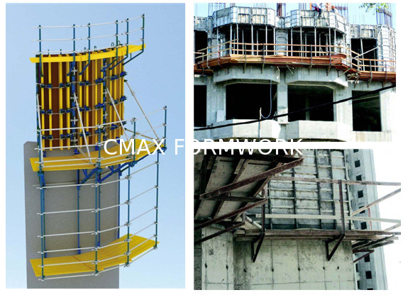 Automatic Climbing Formwork / Climbing Platform CP190 System For ...