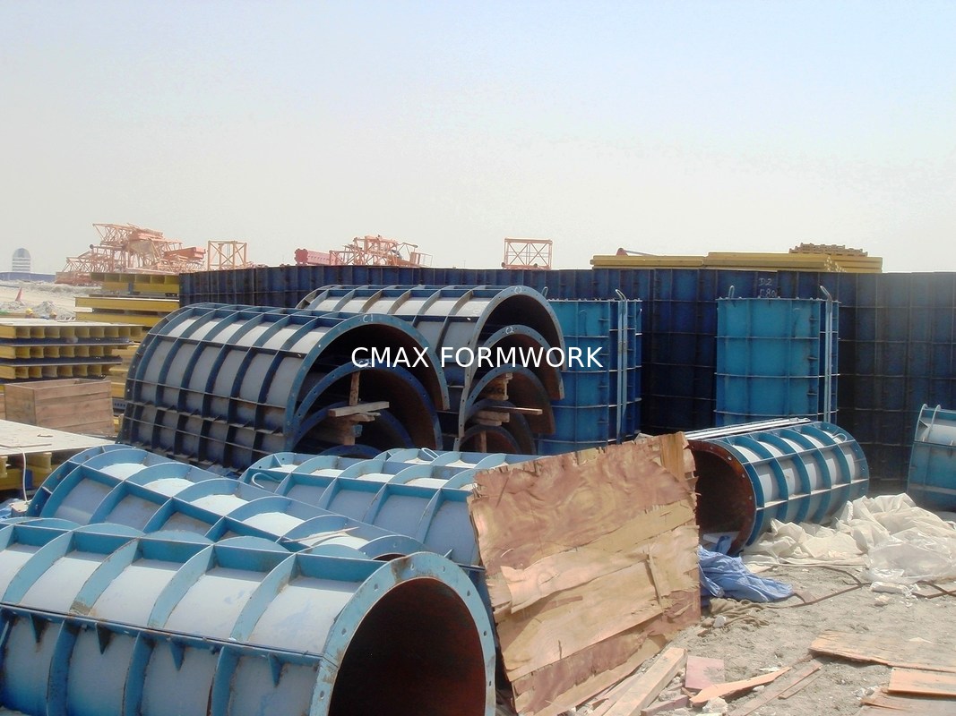 Q235 Circular Concrete Column Formwork Steel Formwork with Brand