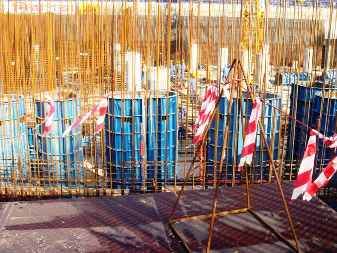 High Stiffness System Column Formwork For Pouring Circular Column